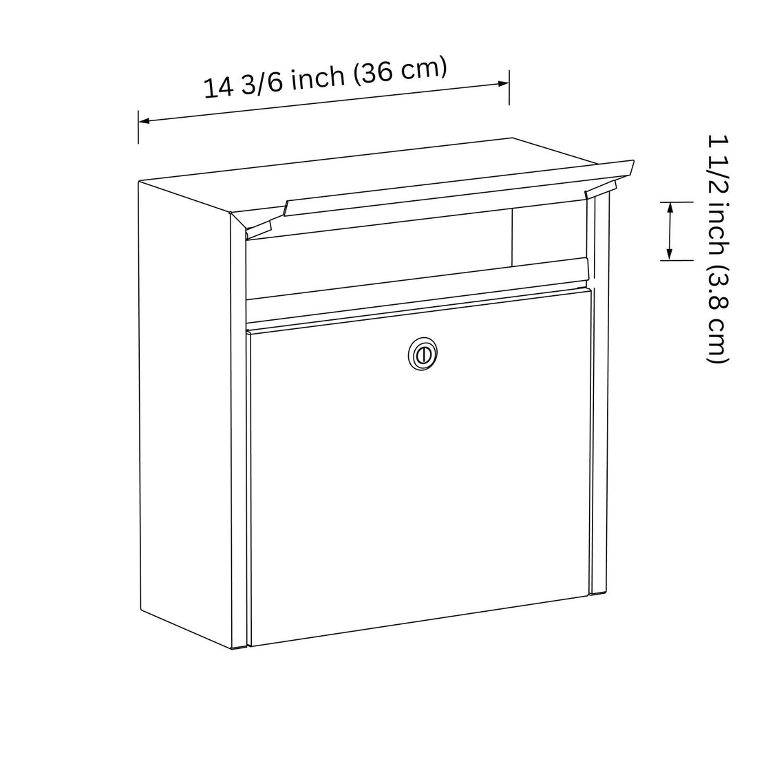 CITADEL - Secure & stylish customizable commercial wall mailbox – Hart